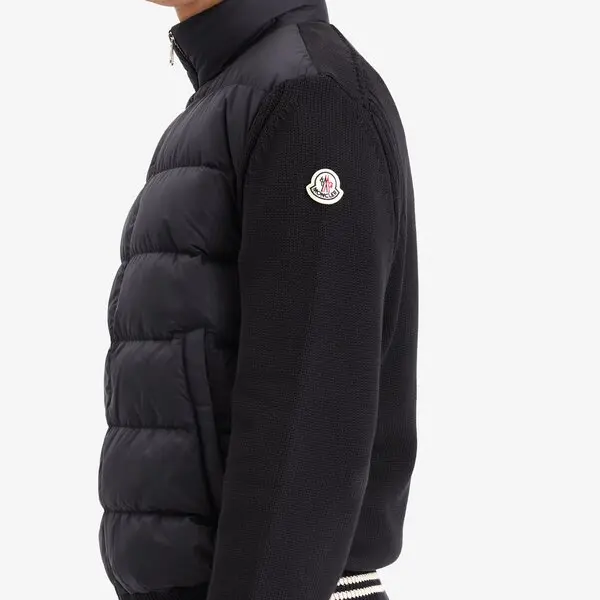 Moncler Hybrid Zip Through Jacket