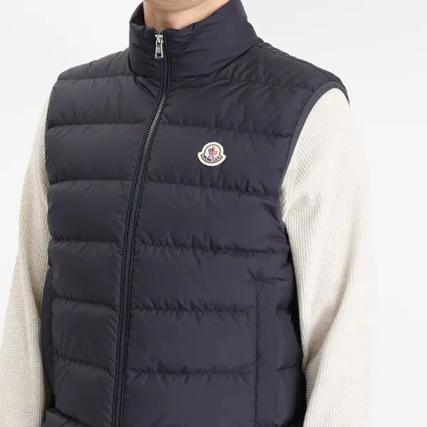 Moncler Contrin Vest - Navy