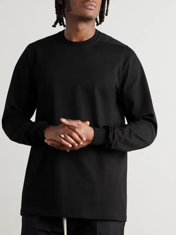 Rick Owens Organic Cotton-jersey Sweatshirt