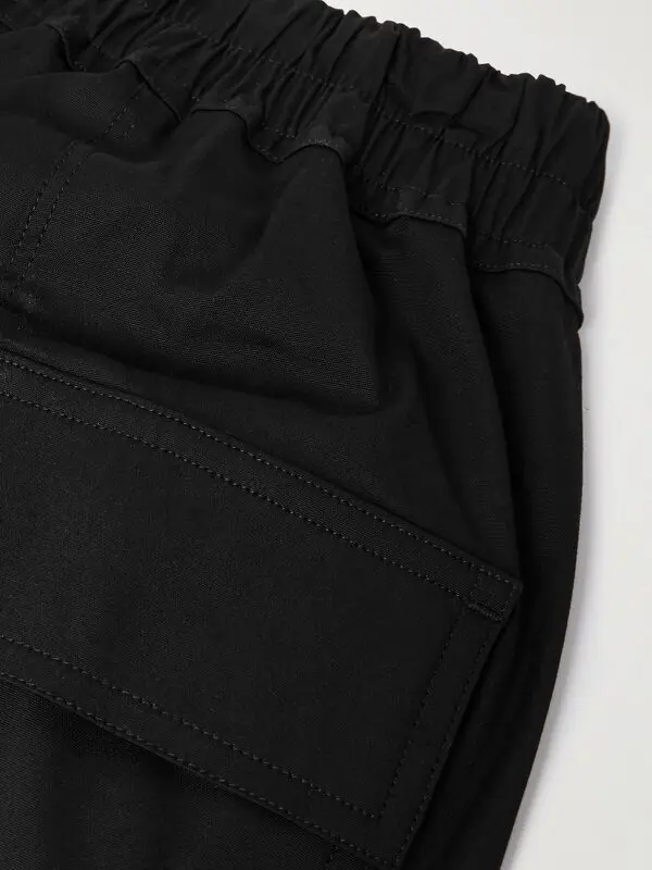 Rick Owens Tapered Cotton-blend Poplin Trousers