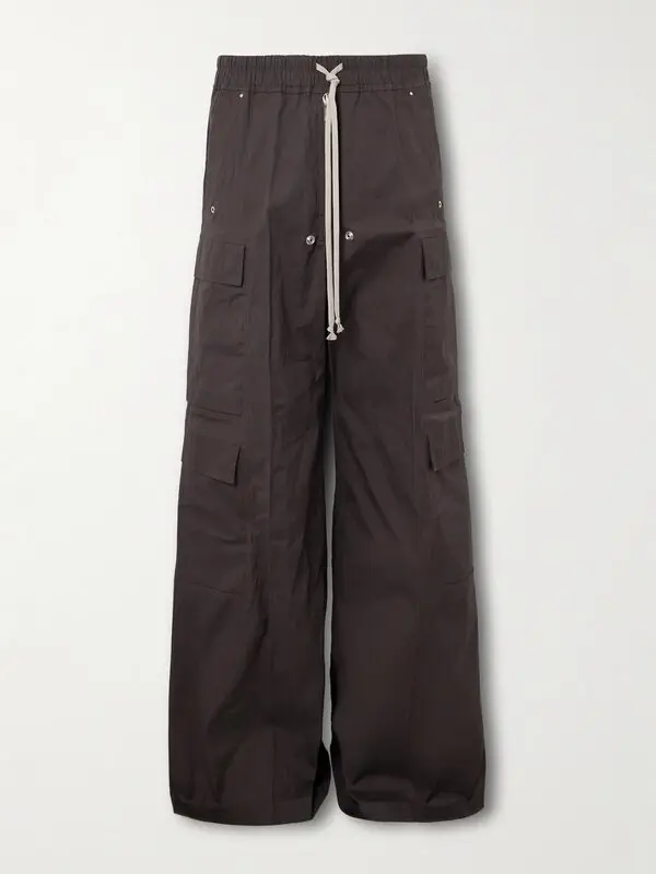 Rick Owens Belas Wide-leg Cargo Trousers