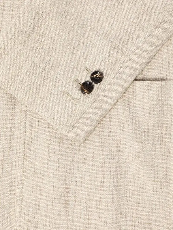 Bottega Veneta Oversized Woven Suit Jacket