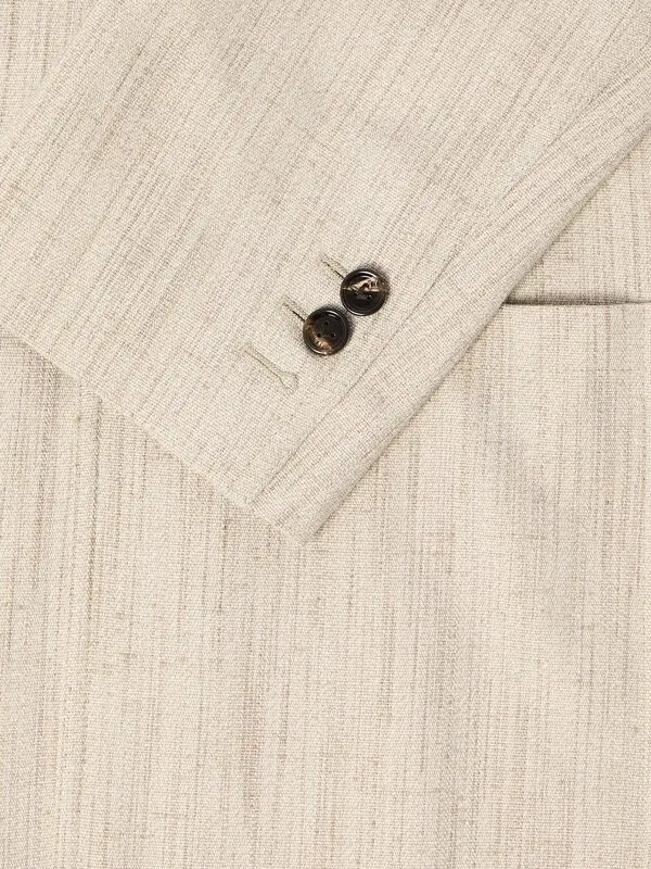 Bottega Veneta Oversized Woven Suit Jacket