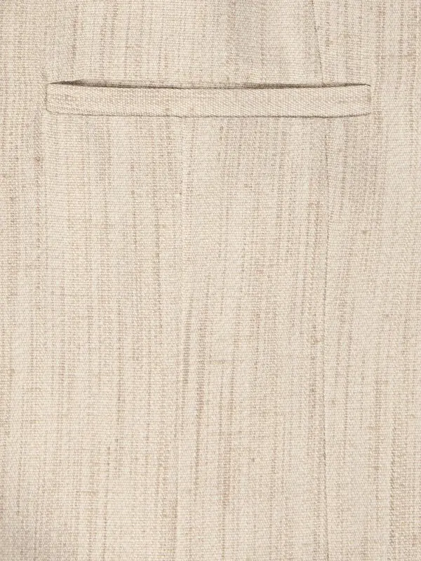 Bottega Veneta Oversized Woven Suit Jacket