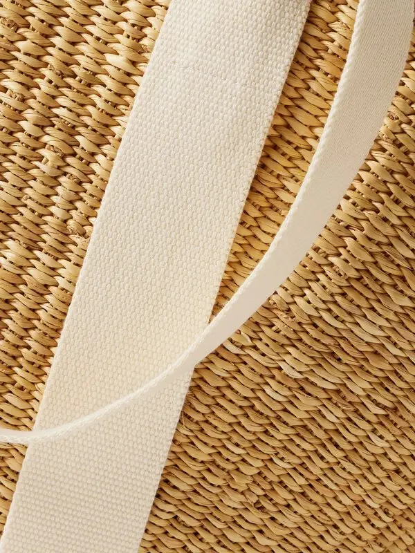 Muuñ Sophie Woven Straw Tote