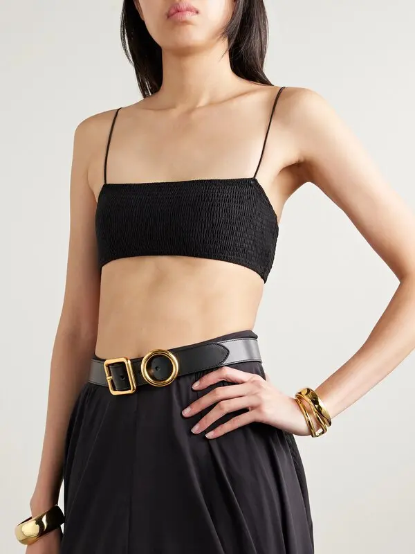 Jacquemus Regalo Embellished Leather Belt