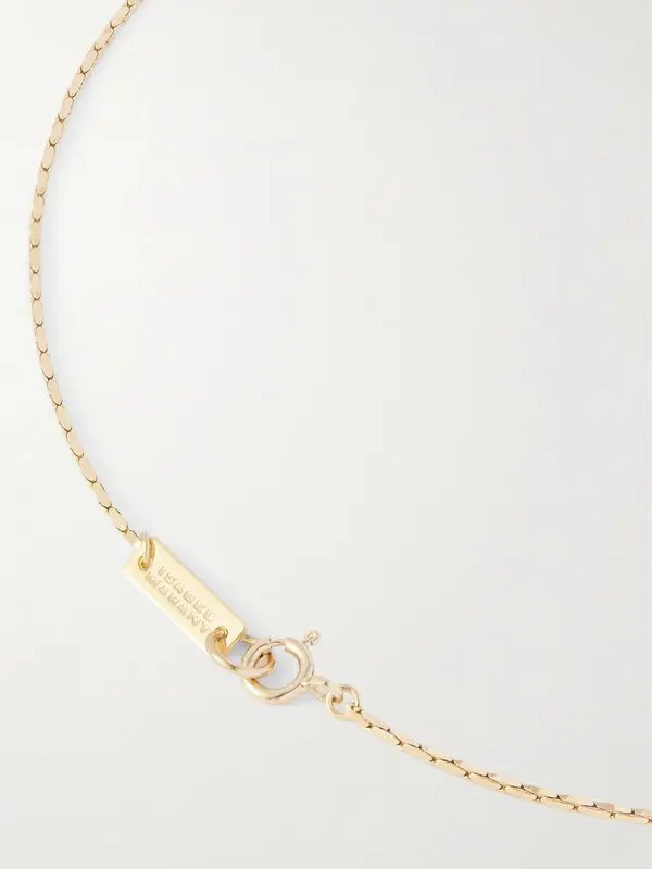 Isabel Marant Resin Pendant Necklace