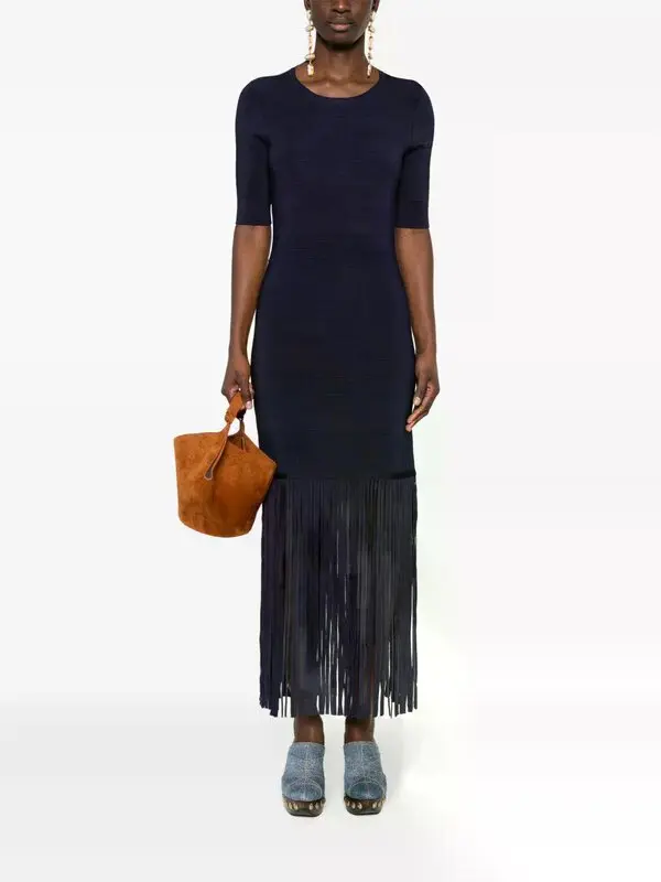 TWINSET Fringe-detail Dress
