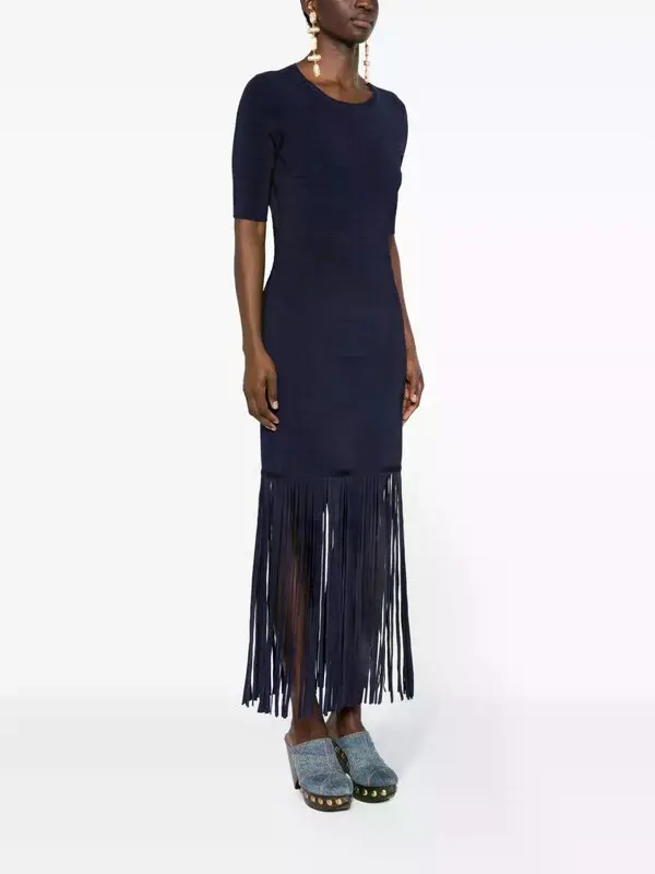 TWINSET Fringe-detail Dress