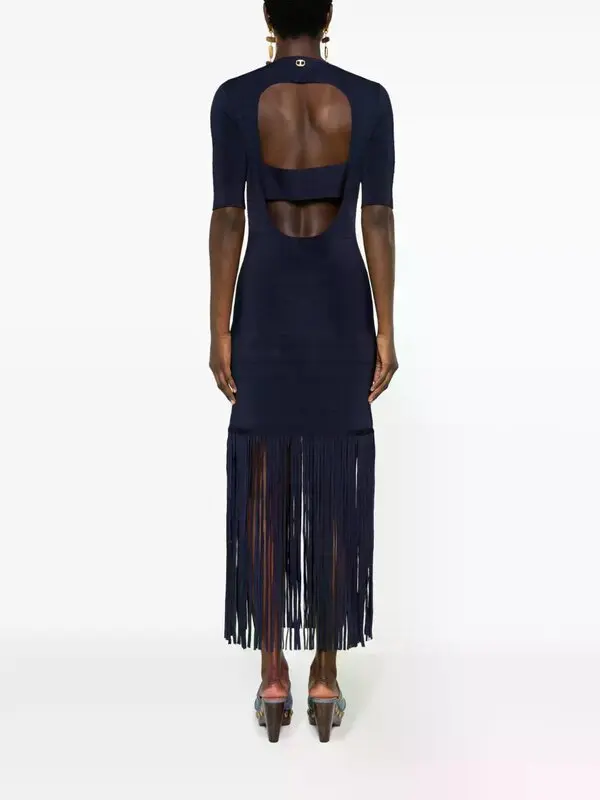 TWINSET Fringe-detail Dress
