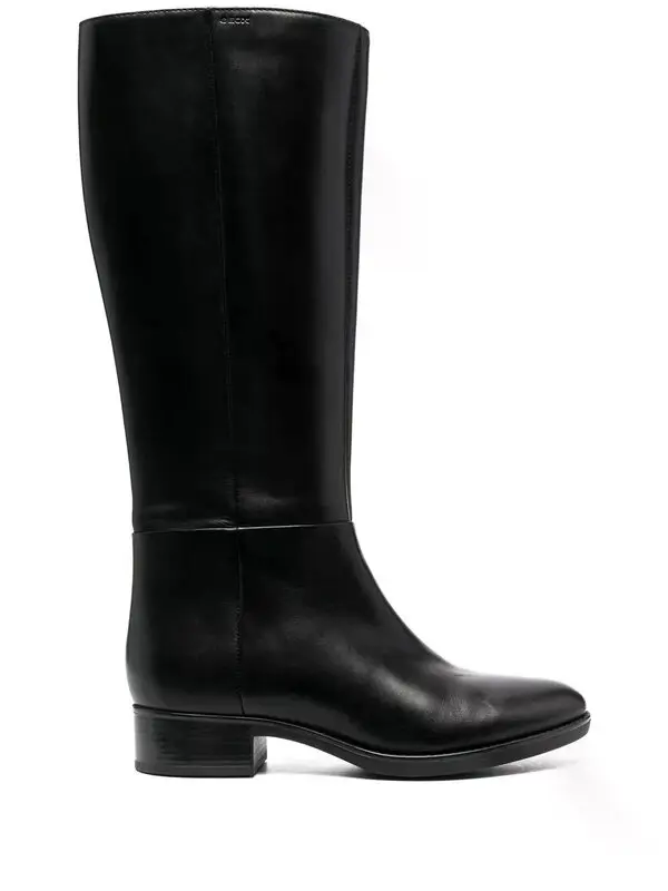 Geox Felicity Knee-high Boots - Black