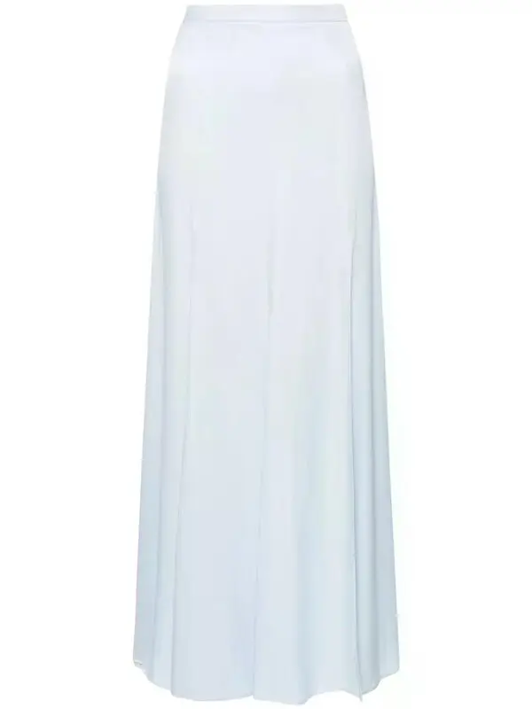 TWINSET High-waisted Flared Maxi Skirt