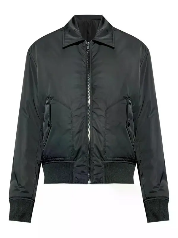Balmain Logo-print Bomber Jacket