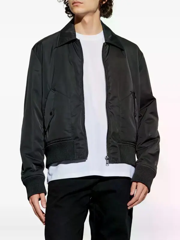 Balmain Logo-print Bomber Jacket