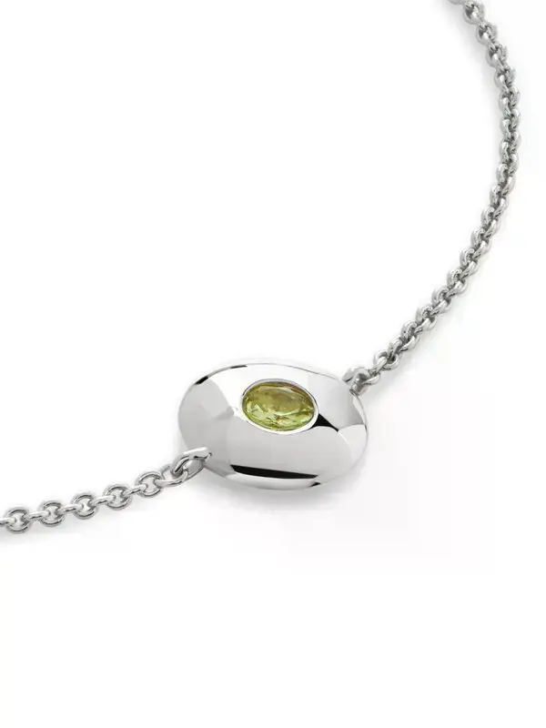 Monica Vinader August Peridot Birthstone Bracelet