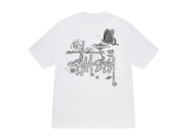 StÜssy In Bloom Tee Shirt - White