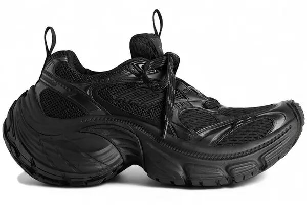 Balenciaga 10xl Triple Sneakers - Black