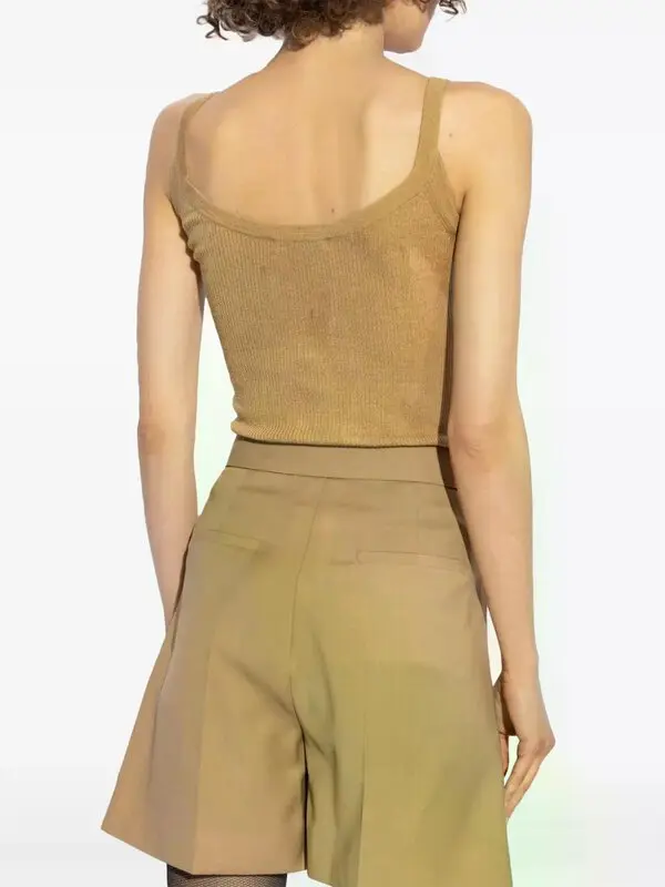 Max Mara Sleeveless Knitted Top