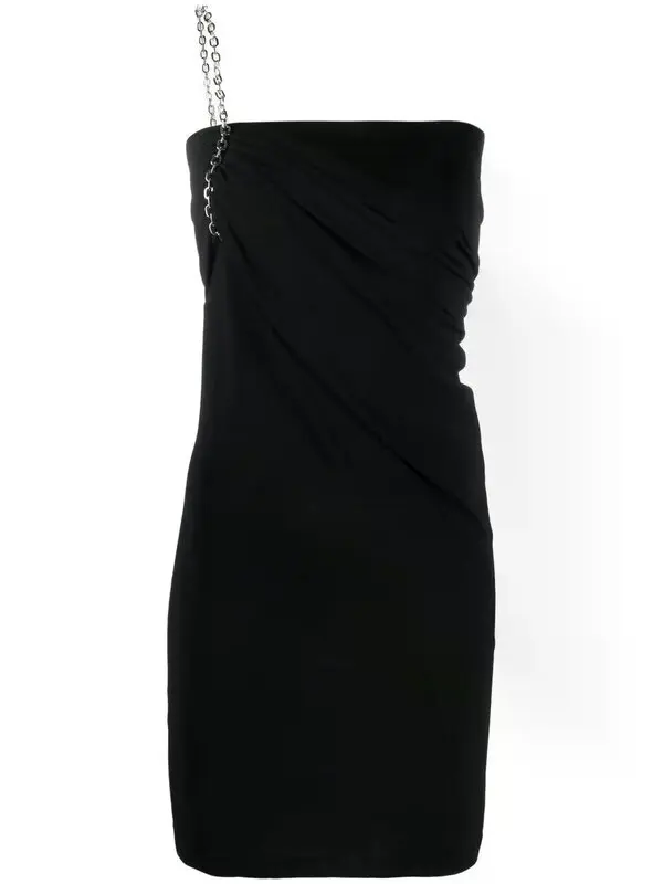 Givenchy Mini Dress With Chain-link Detailing