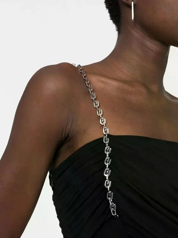 Givenchy Mini Dress With Chain-link Detailing