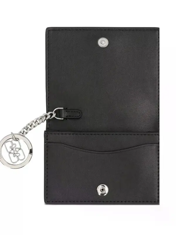 GANNI Bou Card Holder - Black