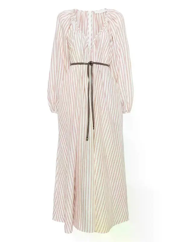 Zimmermann Cascadian Maxi Dress - Neutrals