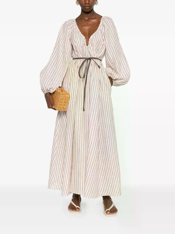 Zimmermann Cascadian Maxi Dress - Neutrals