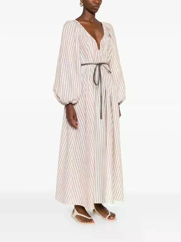 Zimmermann Cascadian Maxi Dress - Neutrals