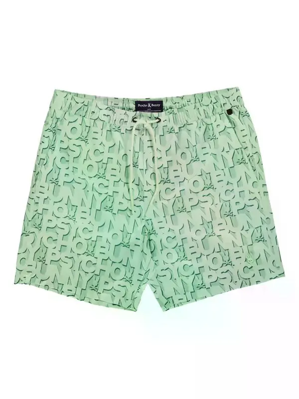 Psycho Bunny Damon Swim Shorts - Green