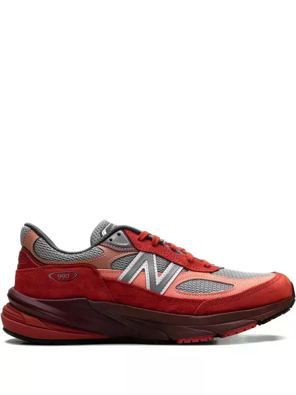 NEW BALANCE 990v6 Made In Usa Sneakers - Molten Lava