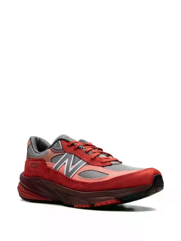 NEW BALANCE 990v6 Made In Usa Sneakers - Molten Lava
