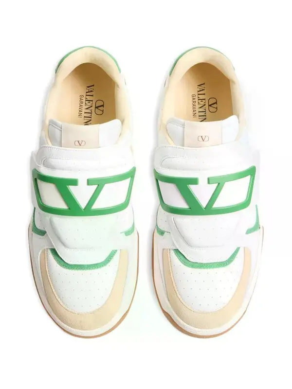Valentino Garavani Joie De Jouer Leather Sneakers - White