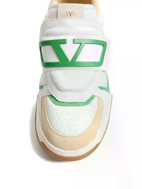 Valentino Garavani Joie De Jouer Leather Sneakers - White