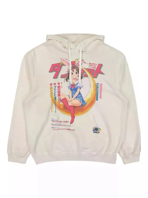 DOUBLET Anime-print Hoodie