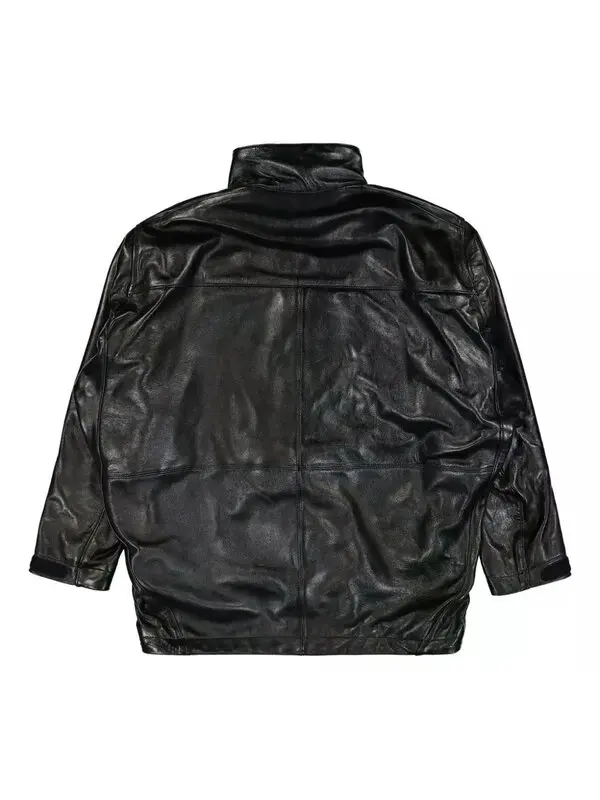 DOUBLET Panelled Leather Jacket