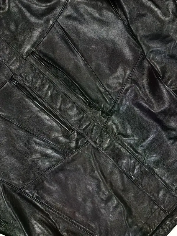 DOUBLET Panelled Leather Jacket