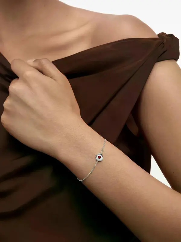 Monica Vinader January Birthstone Bracelet - Silver