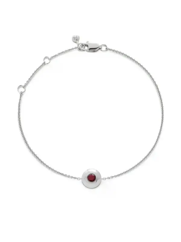 Monica Vinader July Birthstone Chain Bracelet - Silver