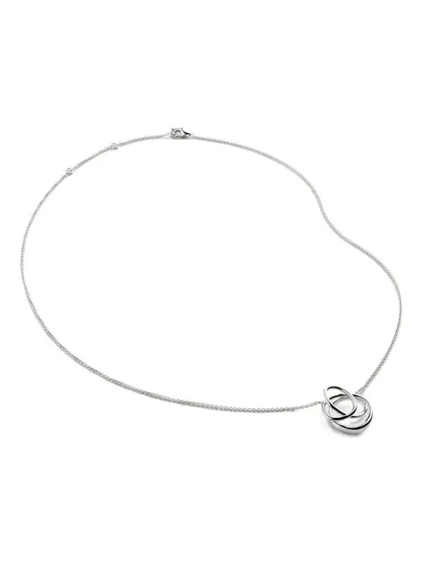 Monica Vinader Nura Wrap Necklace - Silver