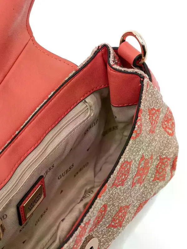 Guess Monogram Shoulder Bag