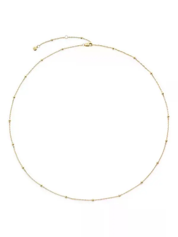 Monica Vinader 18k Yellow Bead Chain Necklace - Gold
