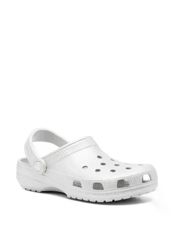 CROCS Classic Glitter Clog Sandals