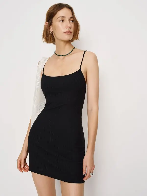 REFORMATION Artis Knit Mini Dress