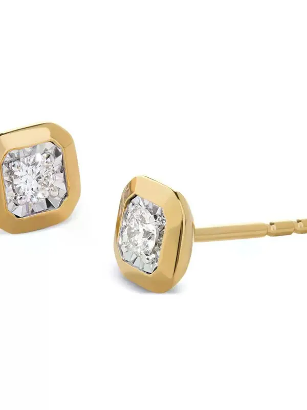 Monica Vinader Square Stud Earrings