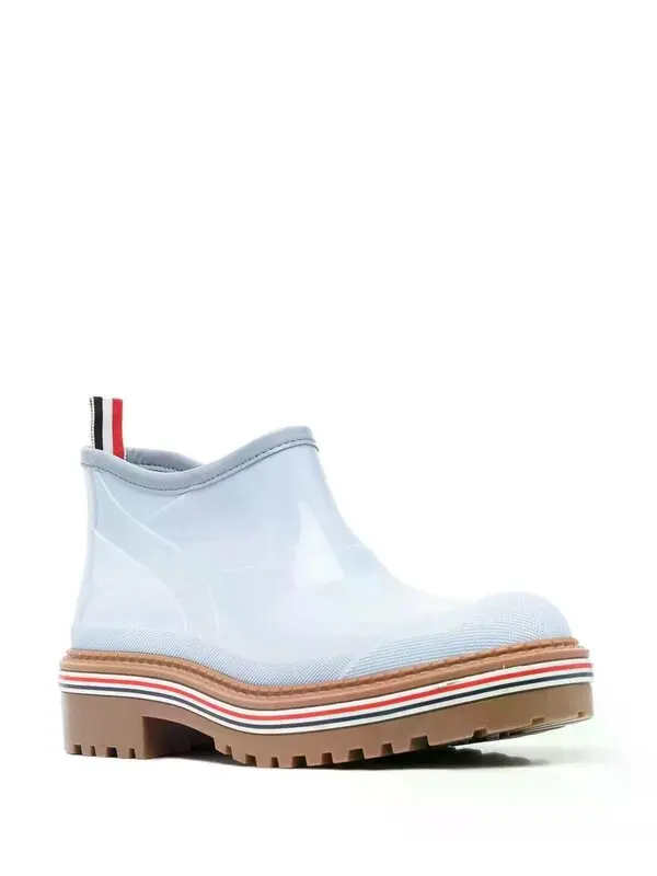 Thom Browne Stripe-trim Ankle Boots