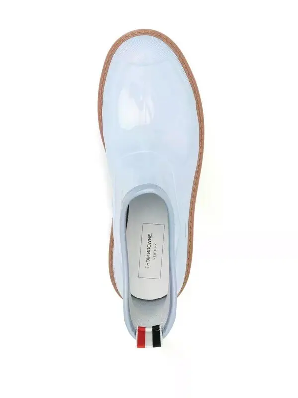 Thom Browne Stripe-trim Ankle Boots