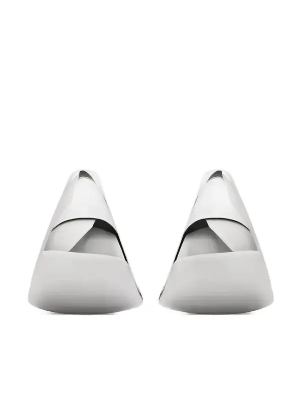Monica Vinader Tapered Large Hoop Earrings - Silver