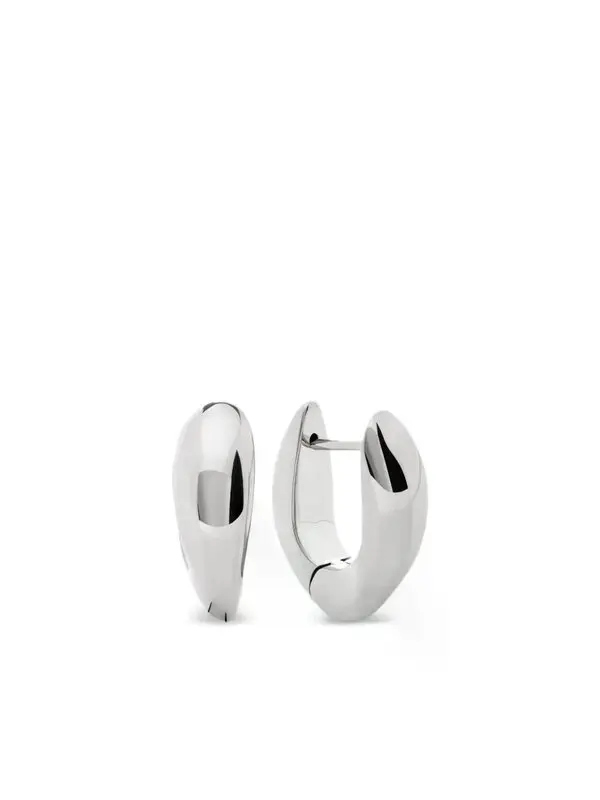 Monica Vinader Nura Reef Medium Hoop Earrings