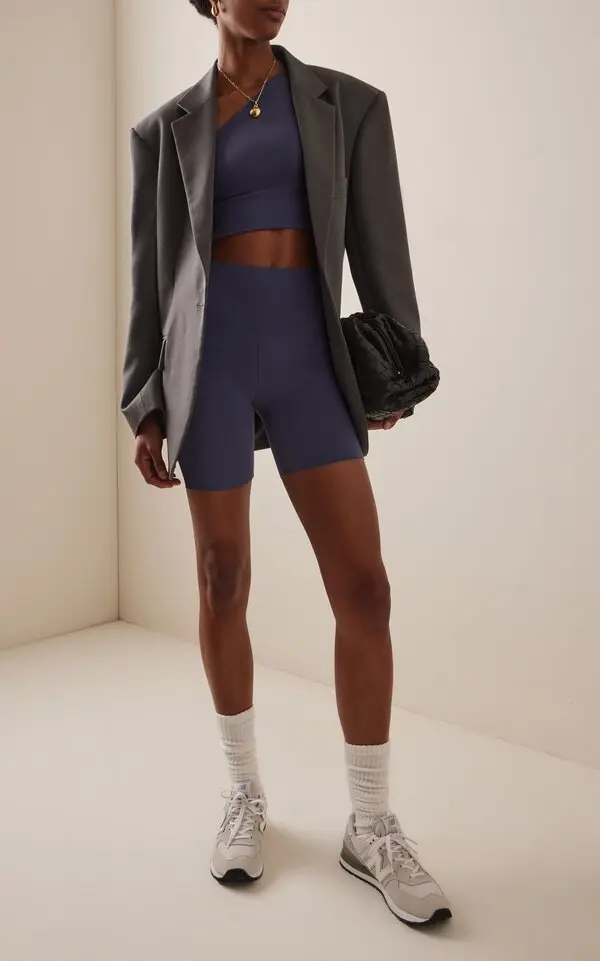 LEFT ON FRIDAY Super Moves Nylon-lycra Shorts