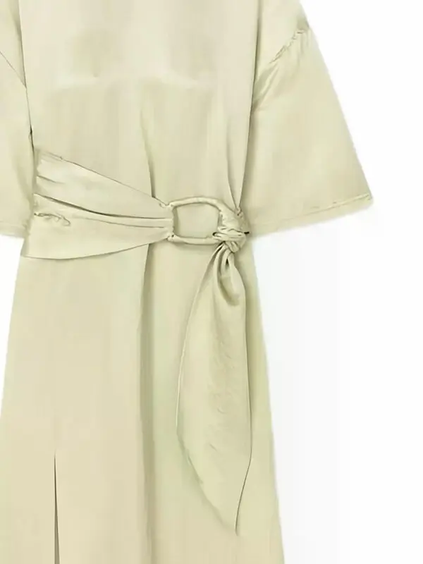 nanushka green dress Nanushka Green Rozal Crew Neck Maxi Dress main image 1